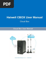 Haiwell HMI & SCADA Solutions | PDF | Scada | Cloud Computing
