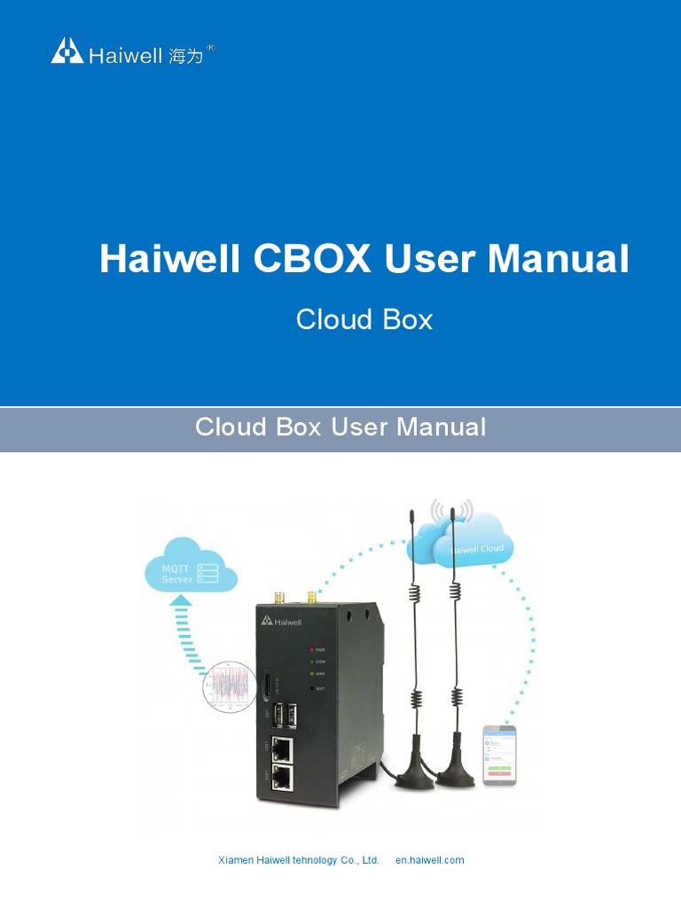 User - S Manual of Haiwell Cloud Box | PDF | Wi Fi | Ip Address