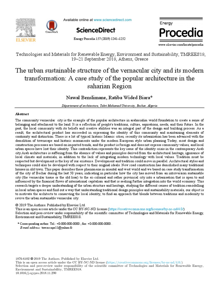 Sciencedirect | PDF | Medina | Elsevier