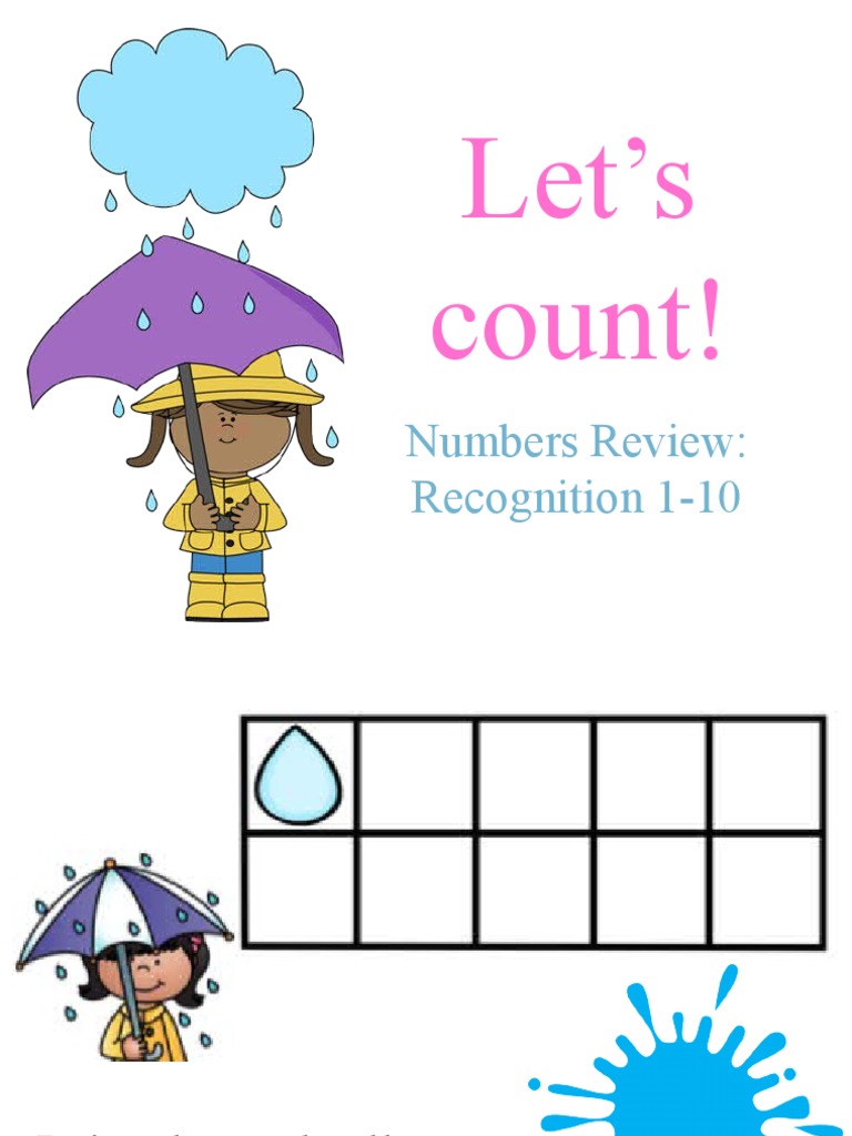 Numbers 1-10 Recognition Activities | PDF | Home & Garden