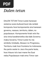 Tetun Kompletu PDF | PDF