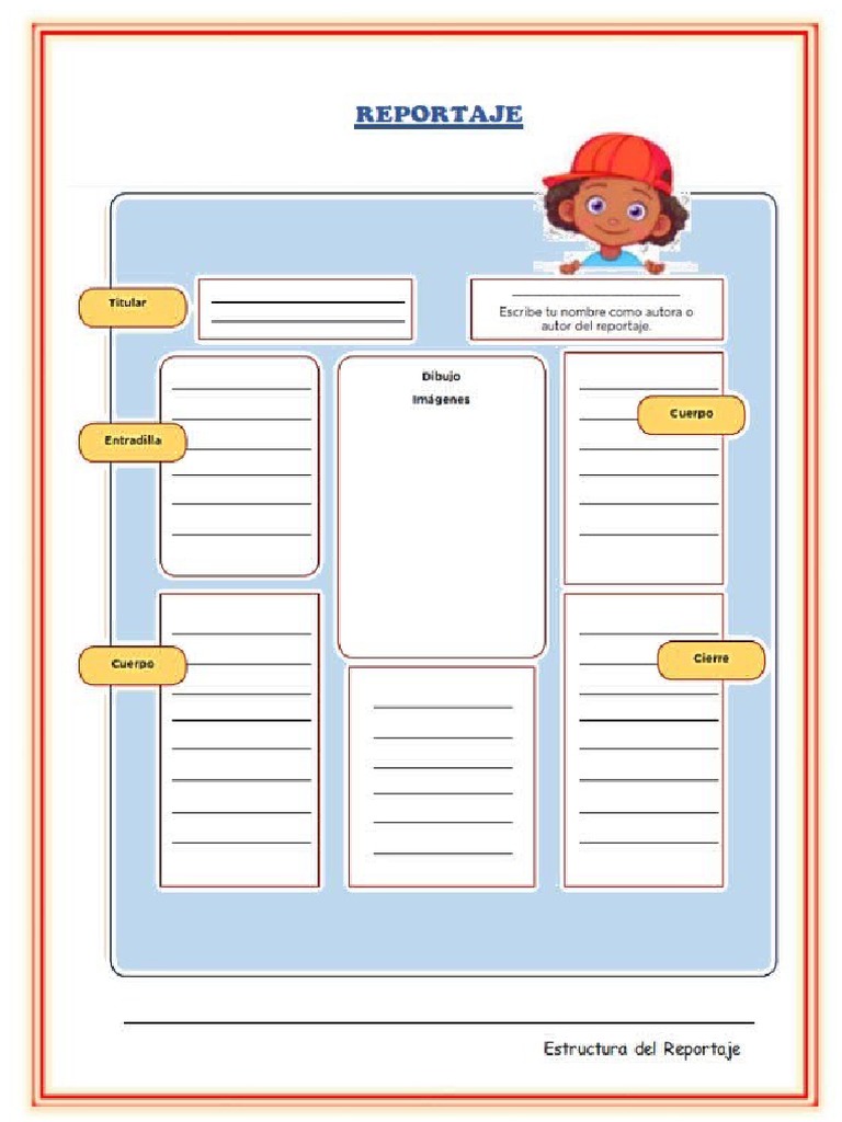Estructura Del Reportaje | PDF