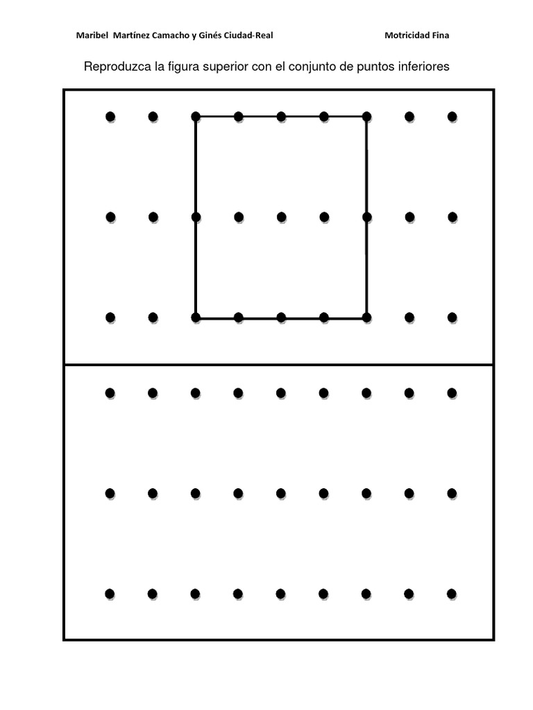 Motricidad Fina Con Puntos Nivel Inicial | PDF