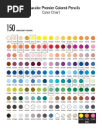 Prismacolor Soft Core Colored Pencils Lightfast Color Chart | PDF ...