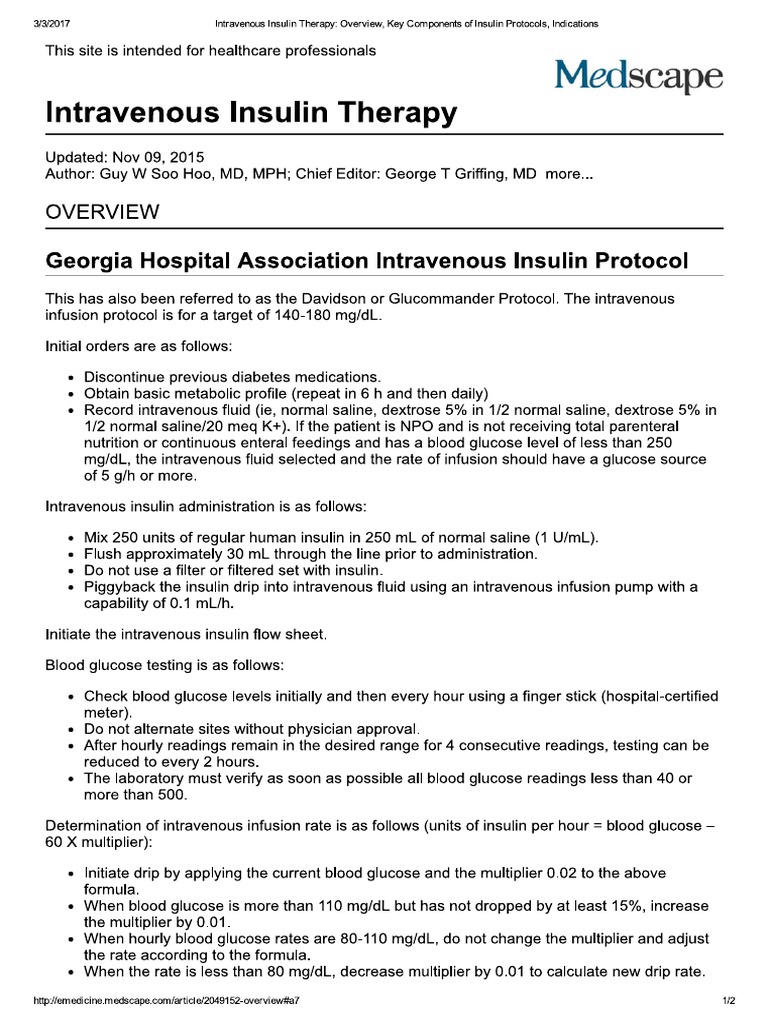 Simplified Glucommander Protocol | PDF