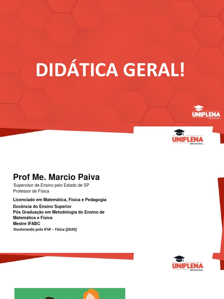 Didática Geral | PDF | Pedagogia | Aprendizado
