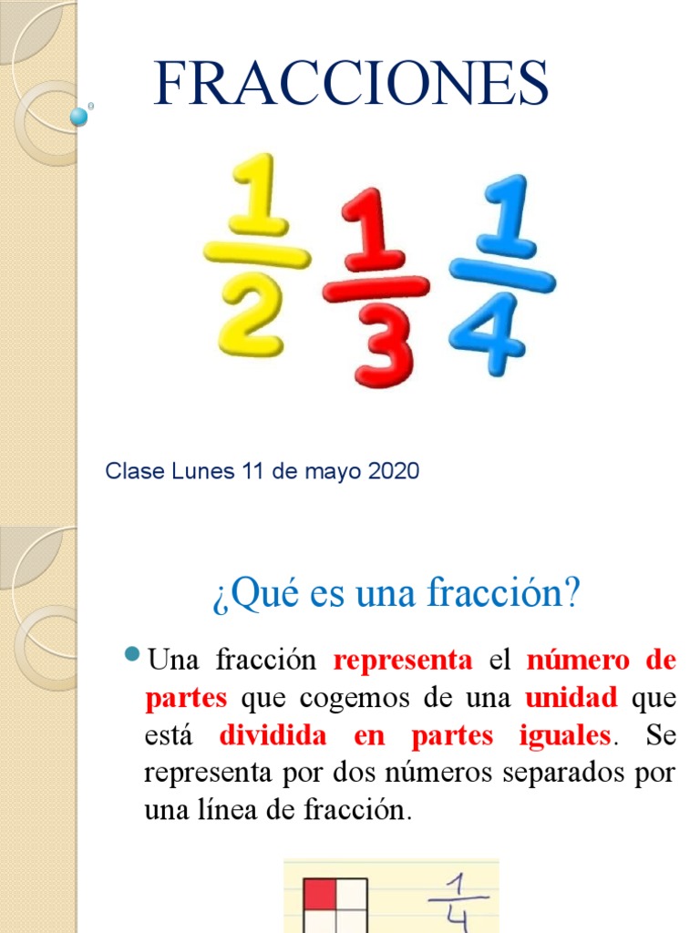 Fracciones | PDF