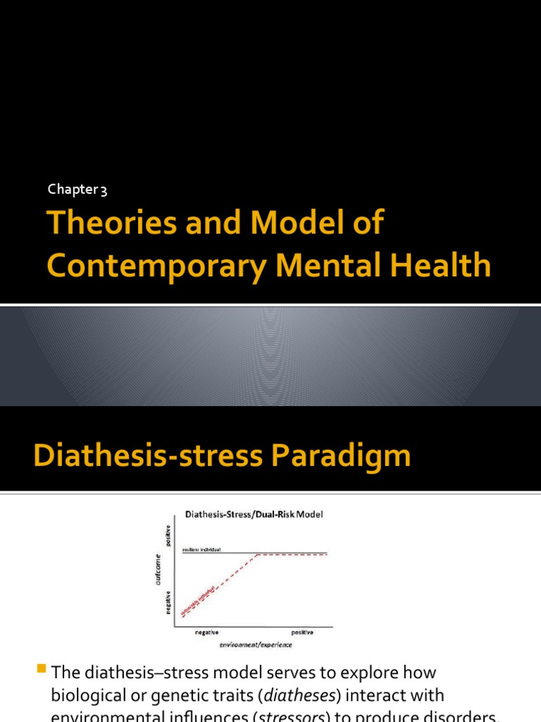 Exploring the Diathesis-Stress Paradigm: A Model for Understanding the ...