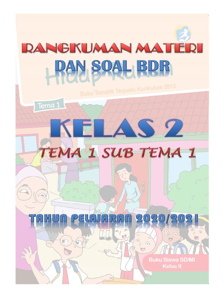 Soal BDR Kelas 2 Tema 2 Sub Tema 1 PDF | PDF