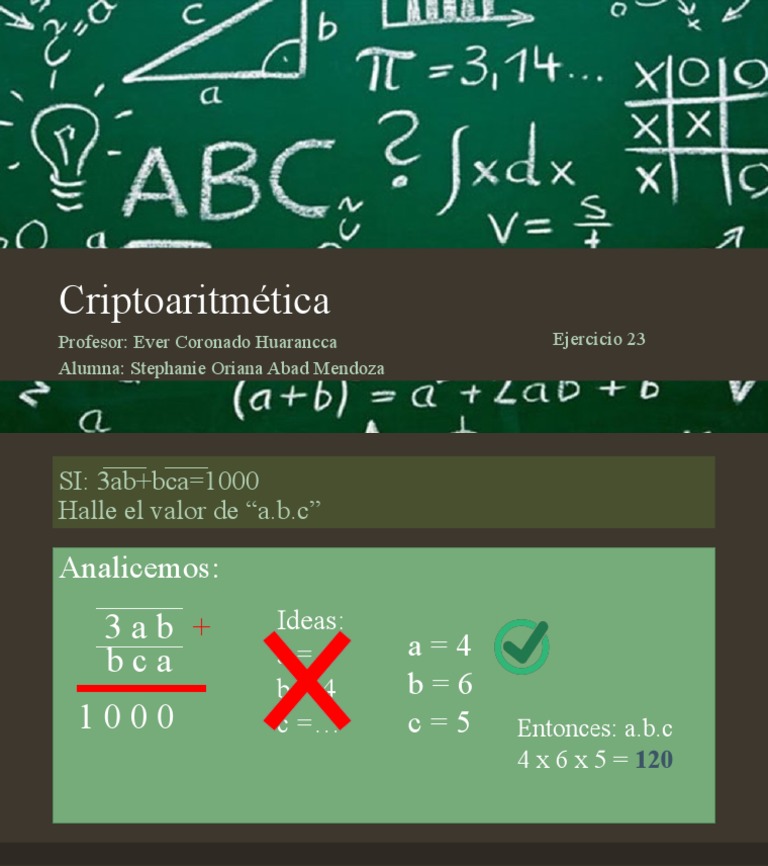 Criptoaritmética | PDF