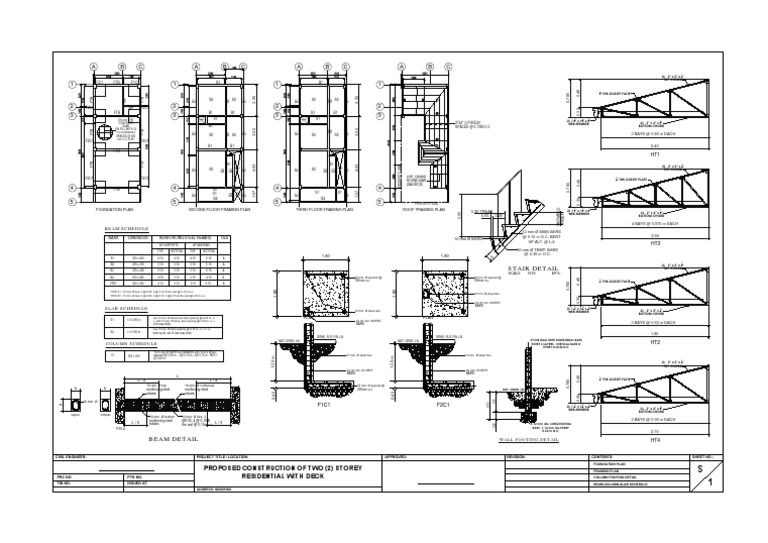 Structural S 1 | PDF | Building Technology | Steel