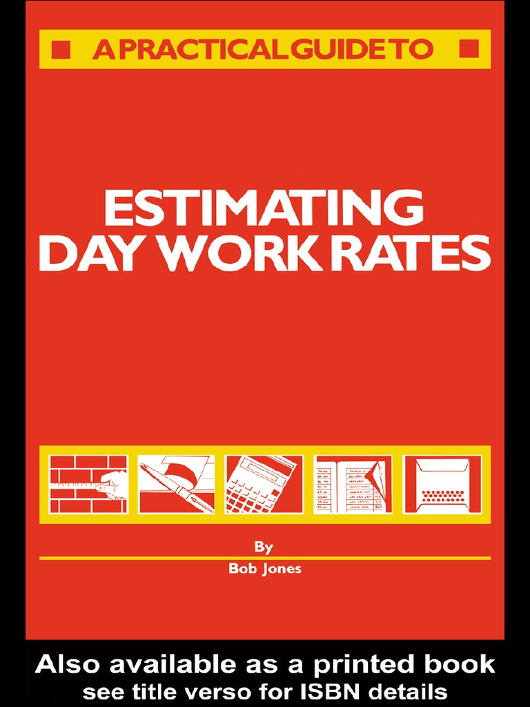 Tips - Estimating Day Work Rates 2nd Edition | PDF | Overtime | Percentage