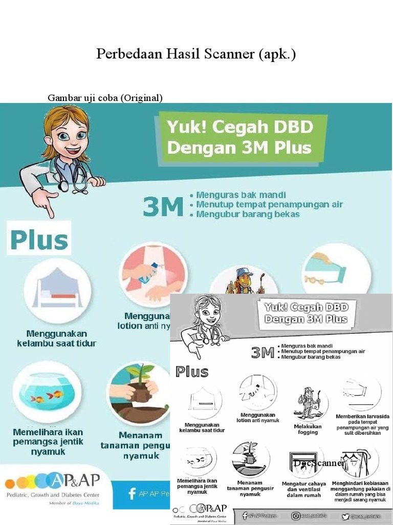 Perbedaan Hasil Scanner | PDF