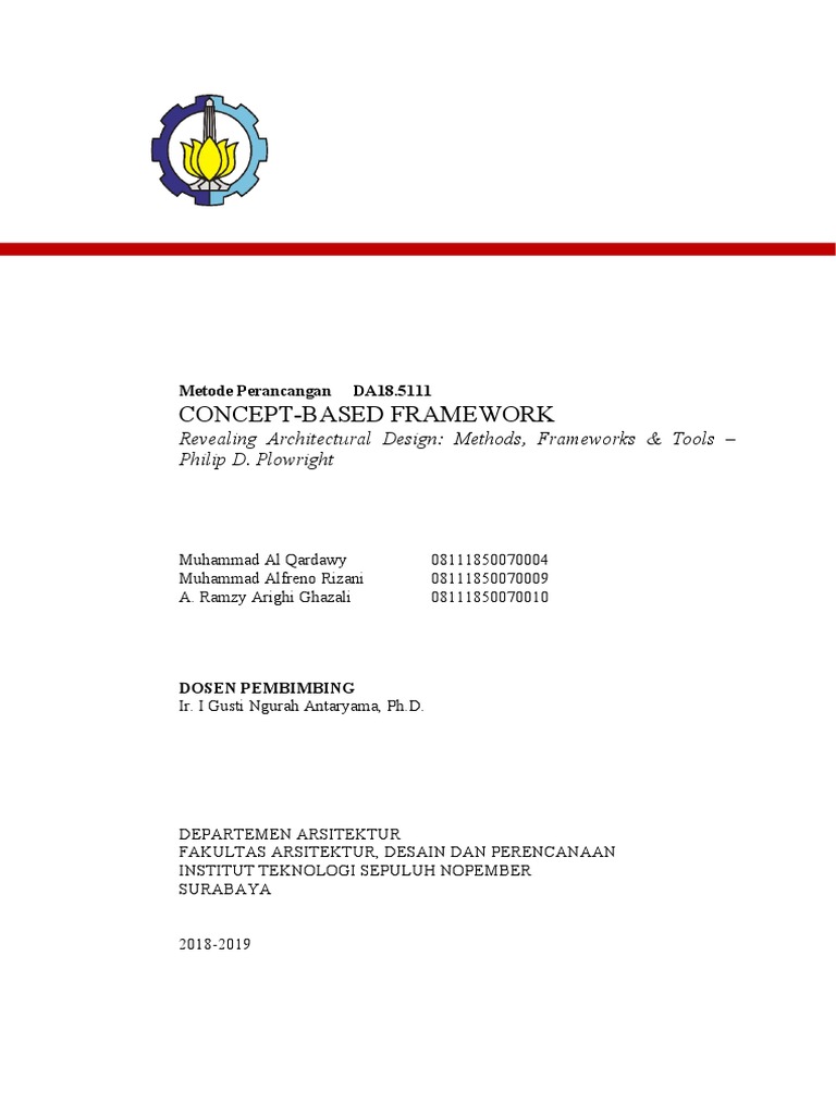 Concept-Based Framework: Revealing Architectural Design: Methods ...