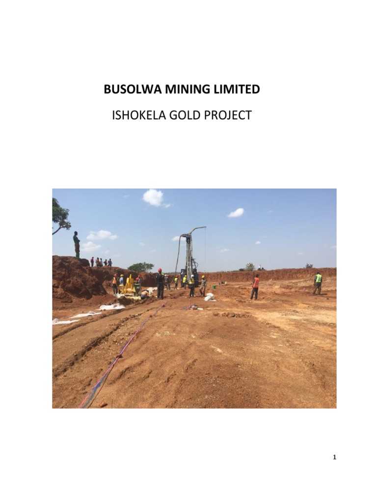 Ishokela Gold Project Resource Estimate Report | PDF | Coefficient Of ...