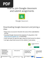 Download & Upload Files in Google Classroom | PDF