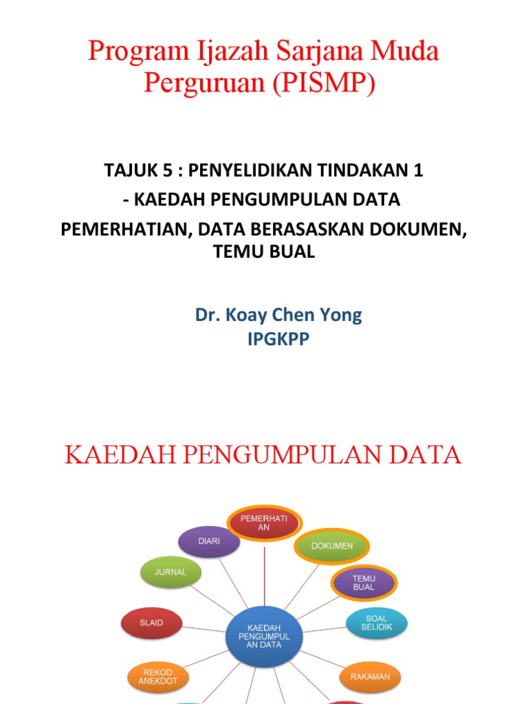 Metode Pengumpulan Data Penelitian | PDF