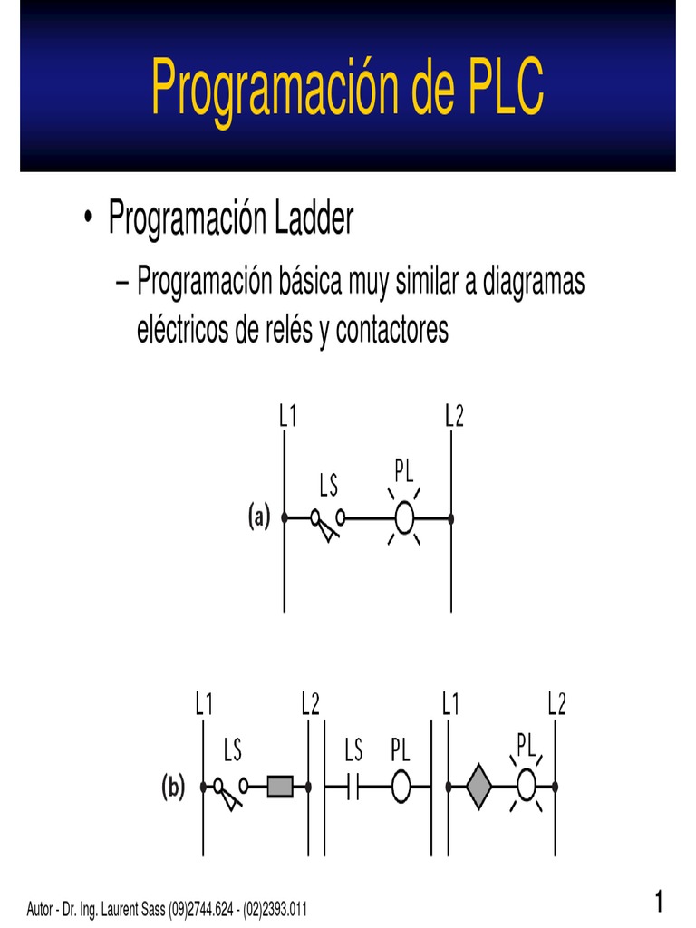 PLC Programación | PDF | Decimal codificado en binario | Controlador ...
