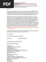 Rwa SBLC Bank Letter Sample PDF | PDF | Letter Of Credit | Banks