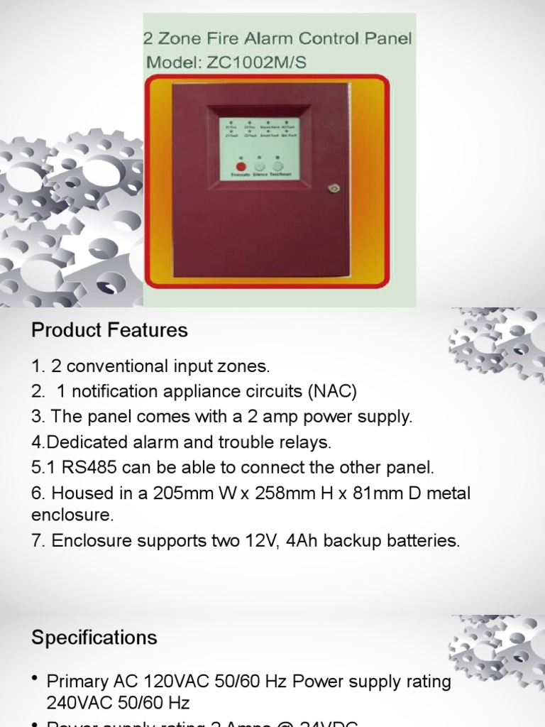 FACP | PDF | Amplifier | Power Supply