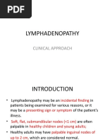 Lymph Nodes Examination PDF | PDF | Lymphatic System | Lymph Node