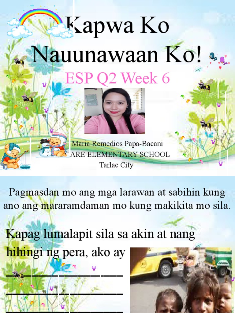 ESP Q2 Week 6 | PDF