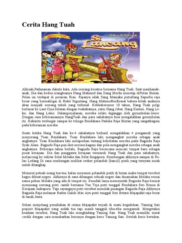 Cerita Hang Tuah | PDF