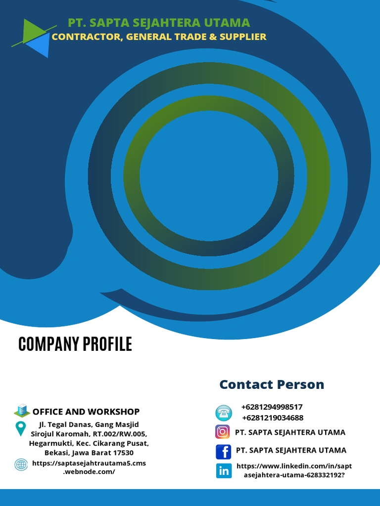 PT. Sapta Sejahtera Utama PDF | PDF