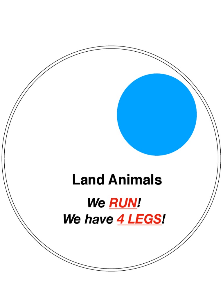Pinwheel Land Animals | PDF