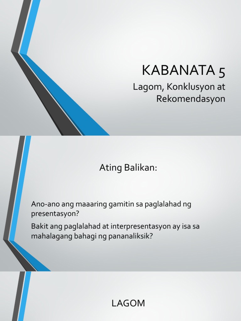 Kabanata 5 Pananaliksik Kabanata 5 1 .pptx KABANATA V Mga Batayang