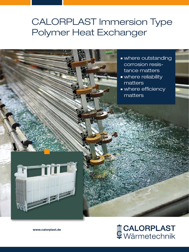 Corrosion-Resistant Polymer Heat Exchanger | PDF | Heat Exchanger ...