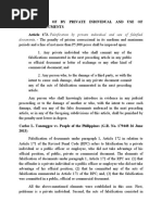 Article 172. Falsification by Private Individual and Use of Falsified ...