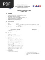 Lesson Plan 10 - My Resume | PDF | Résumé | Lesson Plan