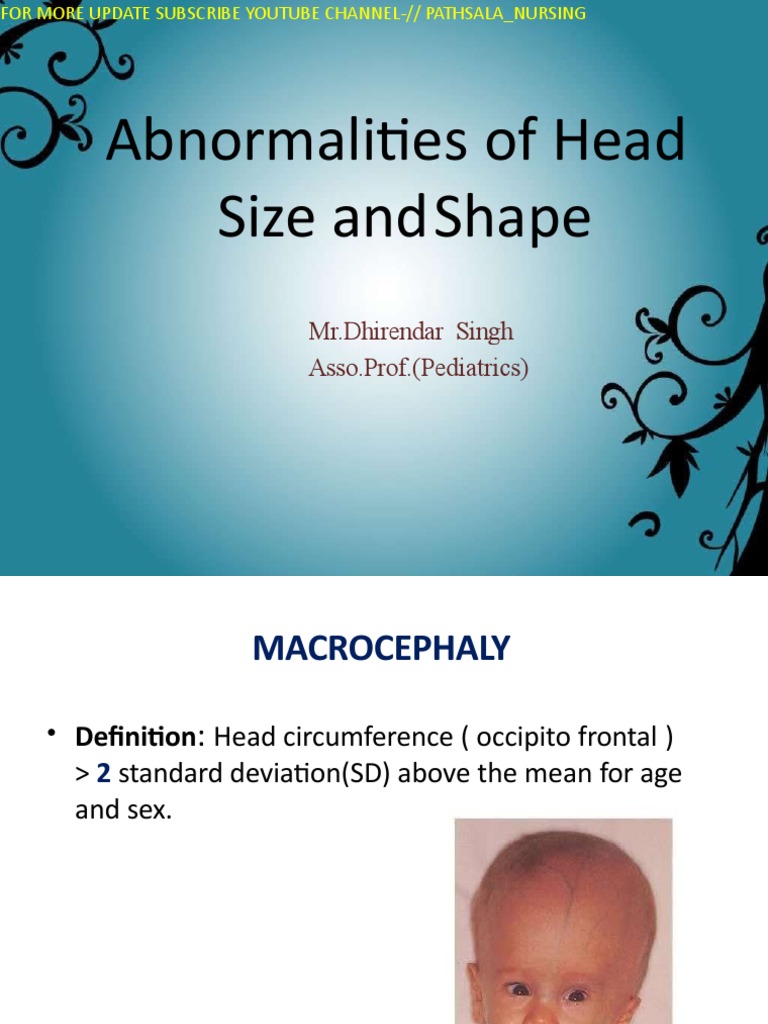 Head Size Abnormalities in Pediatrics | PDF | Skull | Medical Specialties