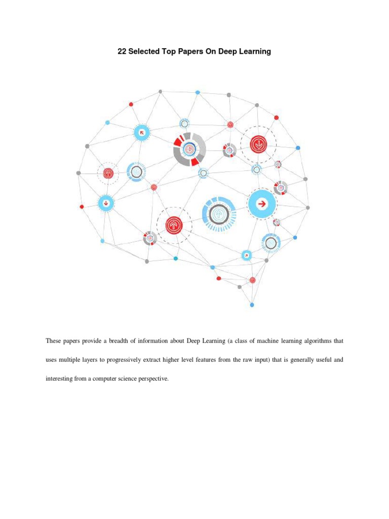 22 Selected Top Papers On Deep Learning | PDF | Deep Learning ...