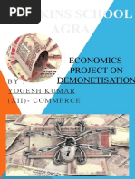 Demonetization Project Class12 Economics | PDF