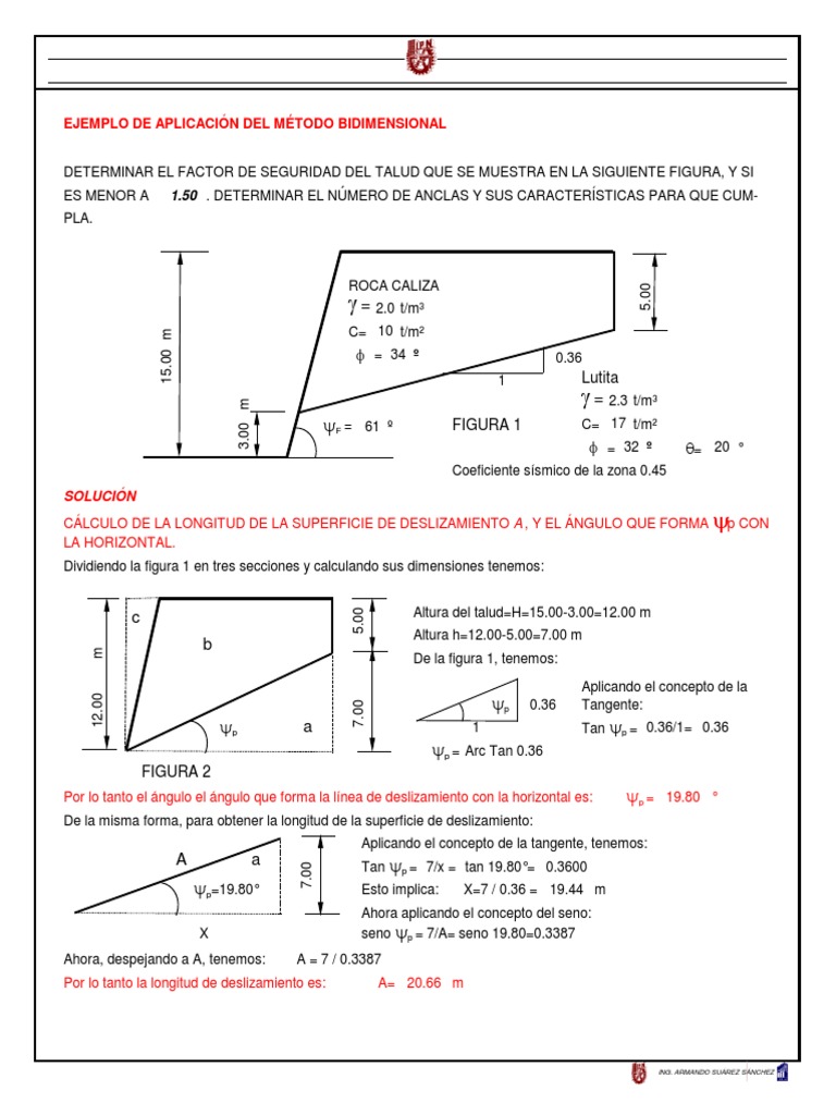 Estabilidad de Taludes en Roca | PDF | Física Aplicada e ...