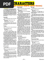 GURPS Character Sheet | PDF | Entertainment | Role Playing Games