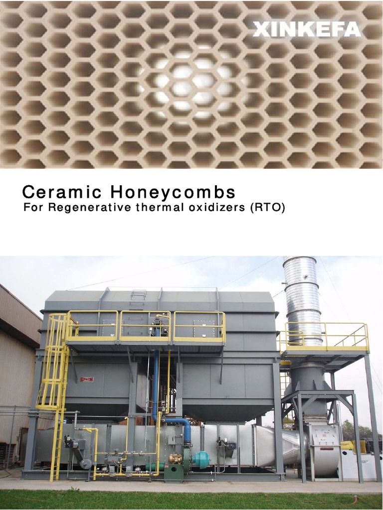 Ceramic Honeycombs: For Regenerative Thermal Oxidizers (RTO) | PDF ...