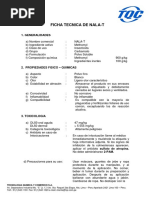 Ficha Técnica Acramite 50 WS Arysta (México) | PDF