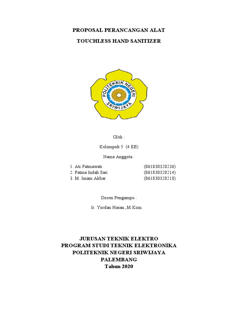 Proposal Perancangan Alat | PDF