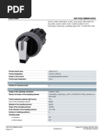 Siemens 3SB5285-6HC03 Datasheet | PDF