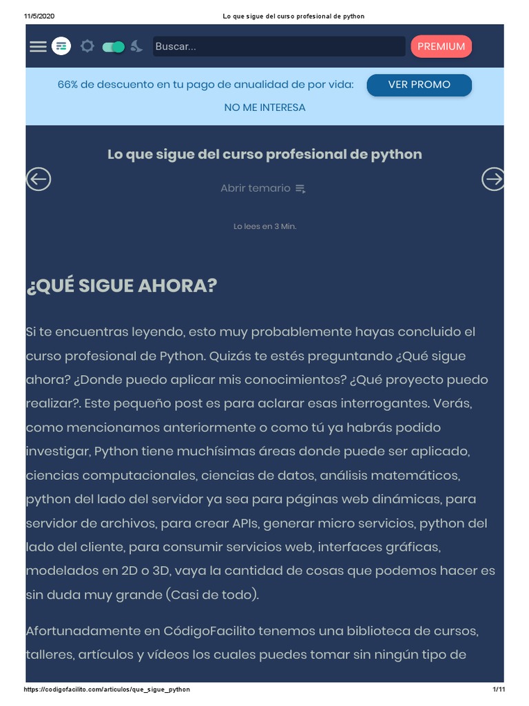 Cursos Avanzados de Django y Python | PDF | Internet Bot | Python ...