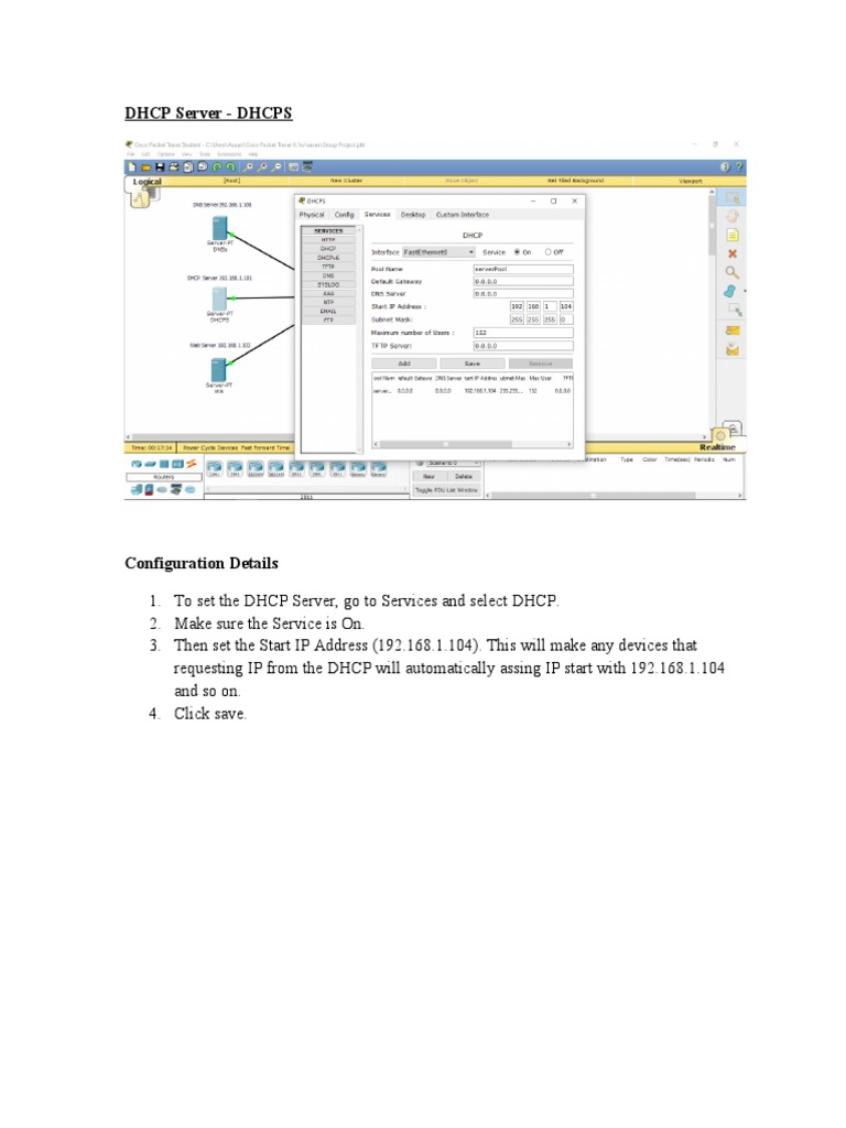 DHCP, Static, Dynamic | PDF