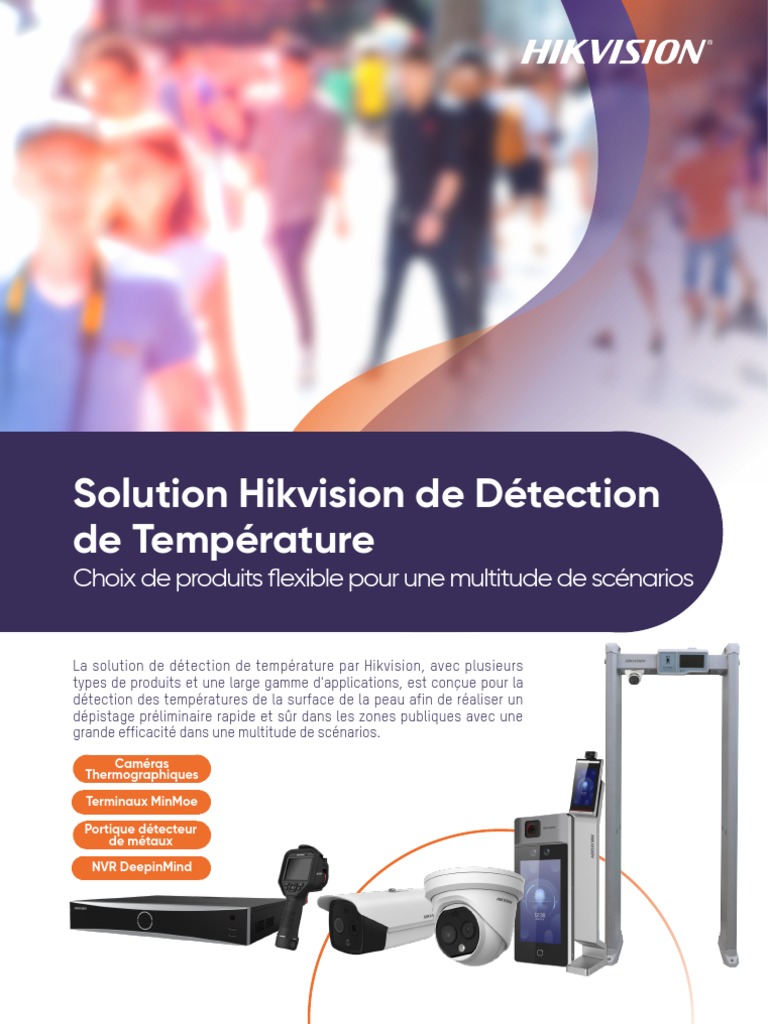 Solution de Détection de Température Hikvision | PDF | Thermographie ...