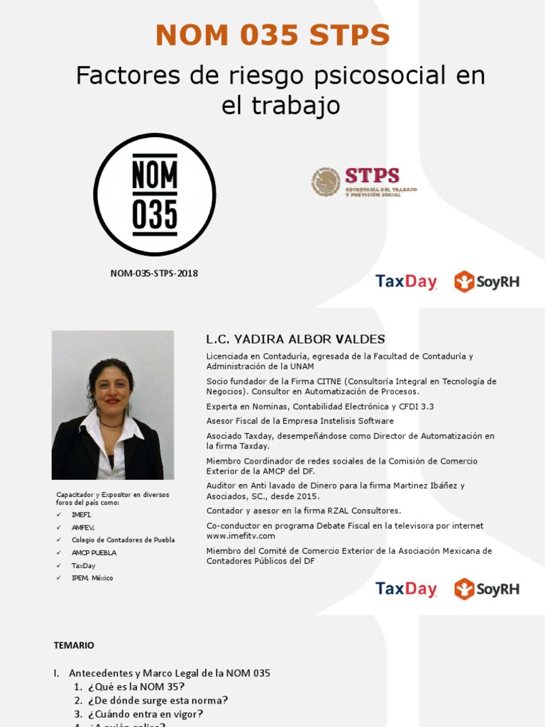 NOM 35 STPS 310ct | PDF | México | Derecho laboral