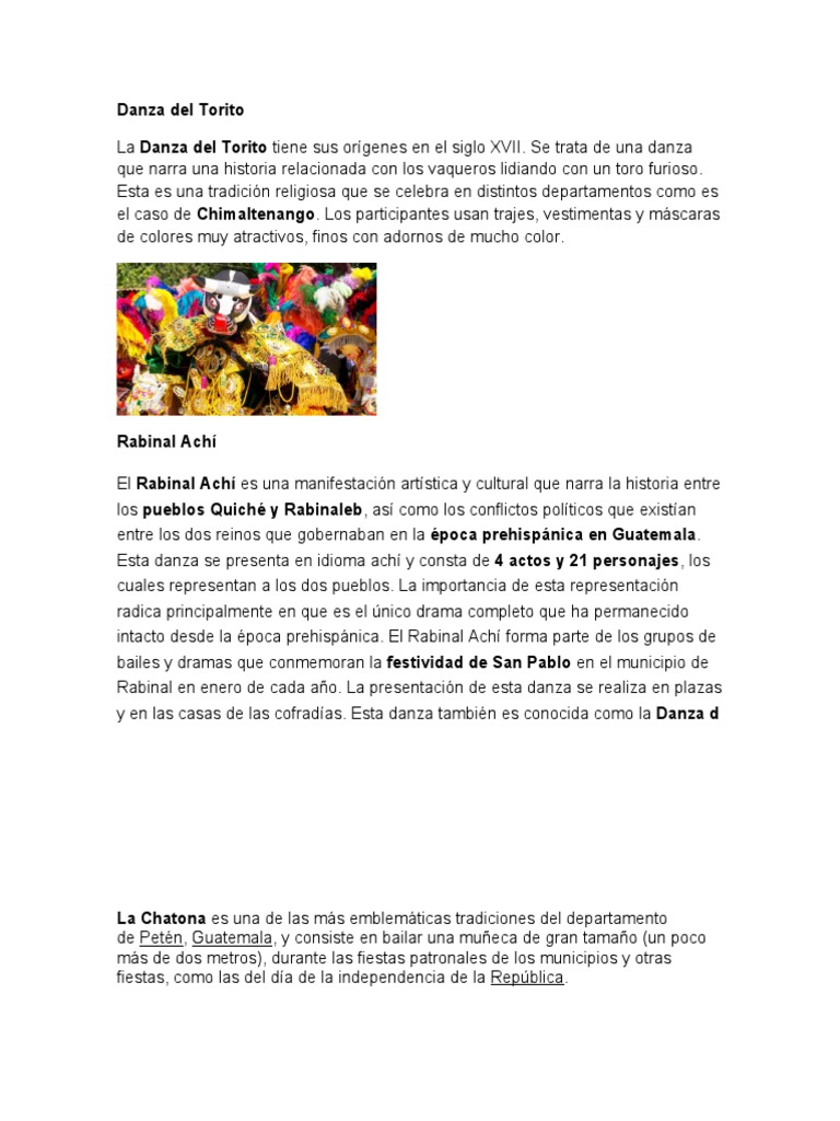 Danza Del Torito | PDF