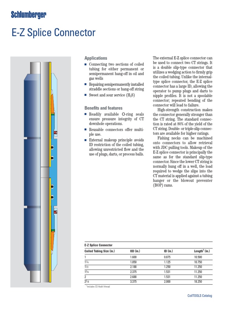 E-Z Splice Connector: Applications | PDF | Electrical Connector | Pipe ...