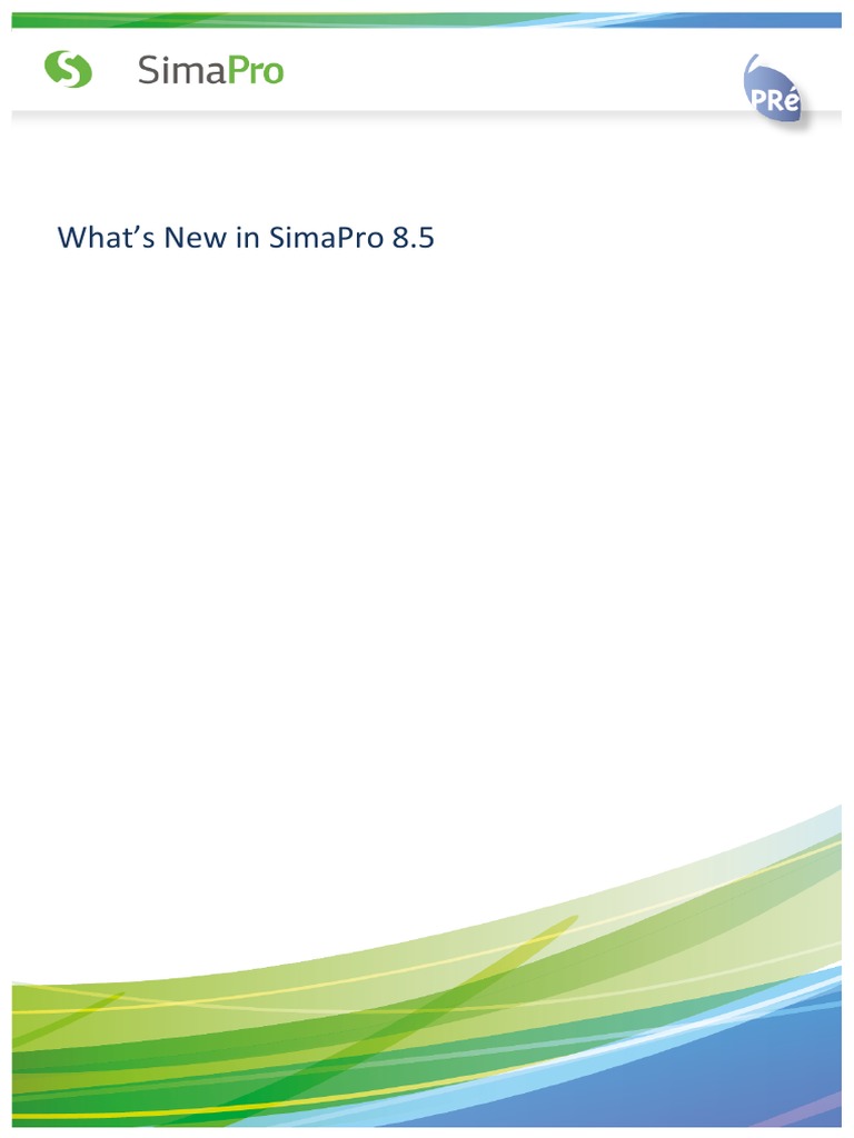 Simapro 9 | PDF | Life Cycle Assessment | Energy And Resource