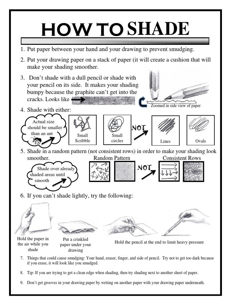 How To Shade | PDF